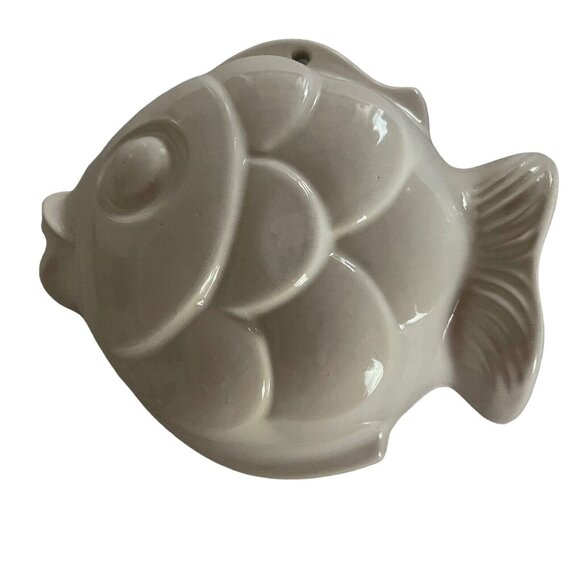 Scheurich | Accents | Vintage West German White Earthenware Fish ...